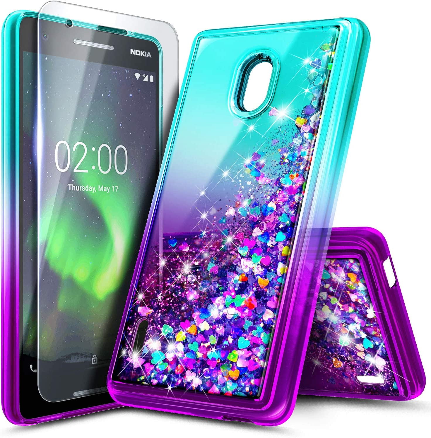 For Nokia 3.1A Case (AT&T) / Nokia 3.1C (Cricket Wireless) with ...
