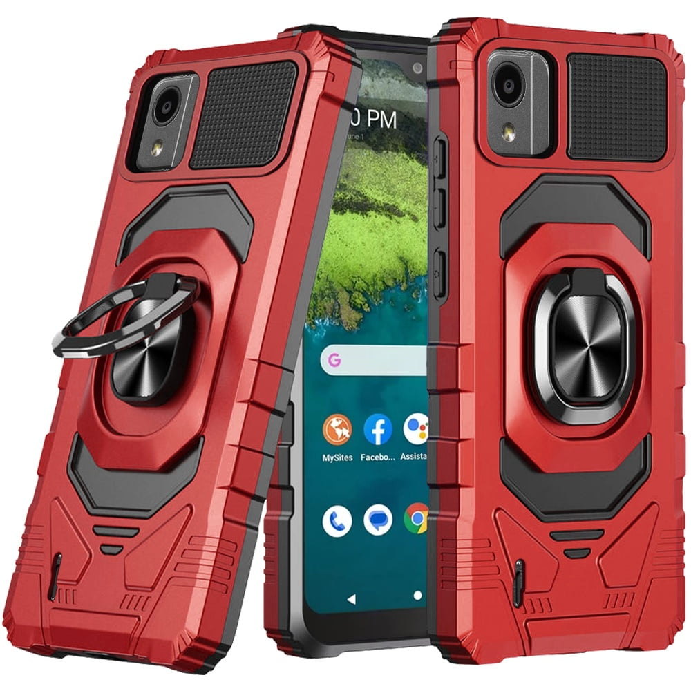 For Nokia C110 N156DL Robotic Ring Kickstand Cover Phone Case ...