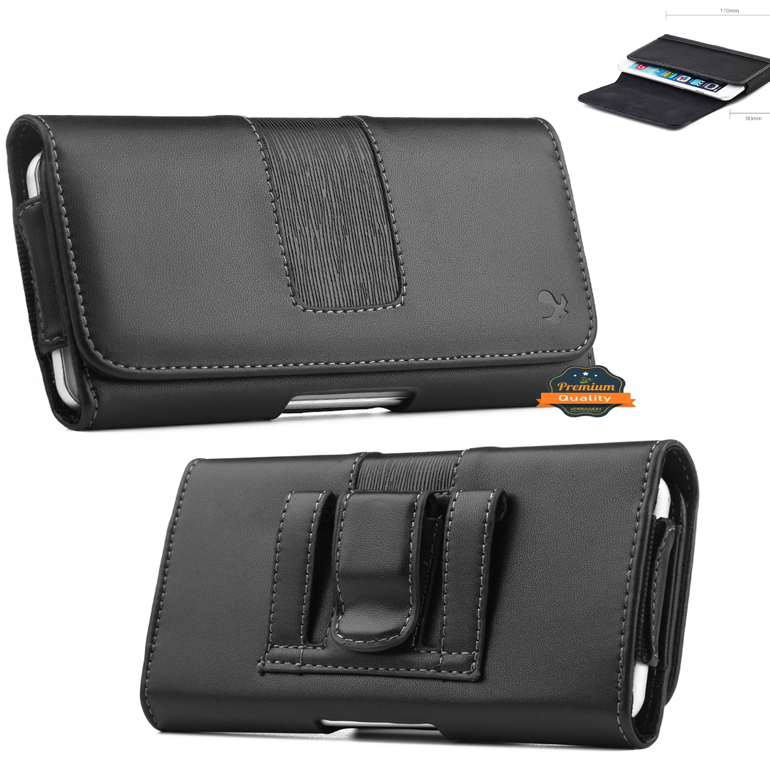 For Nokia C210 /Nokia C110 5G N156DL /Nokia C200 Universal Premium Horizontal Leather Case Pouch ...