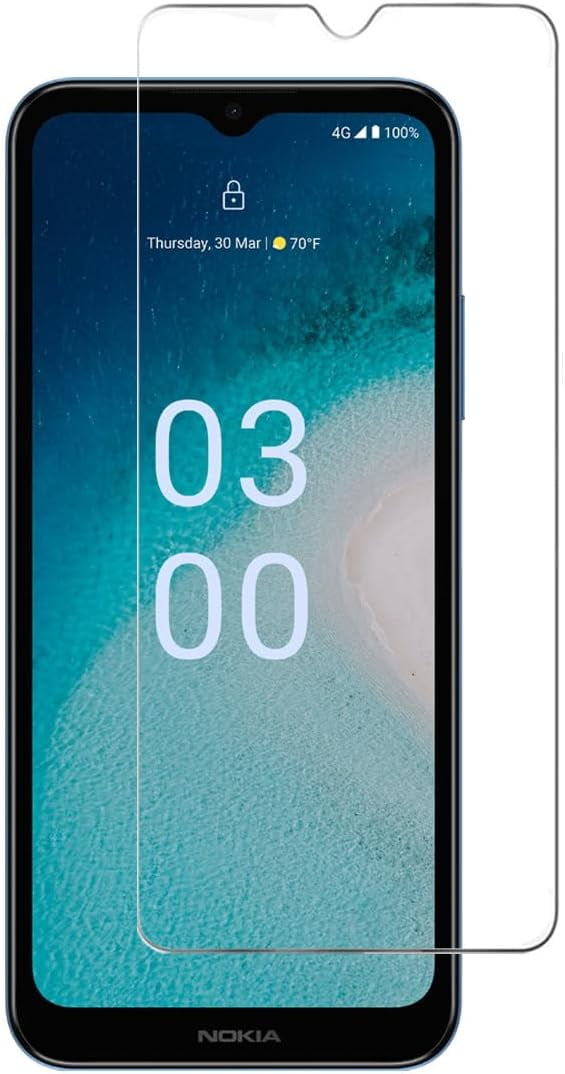 For Nokia C300 N155DL 3x Tempered Glass Screen Protector - Walmart.com