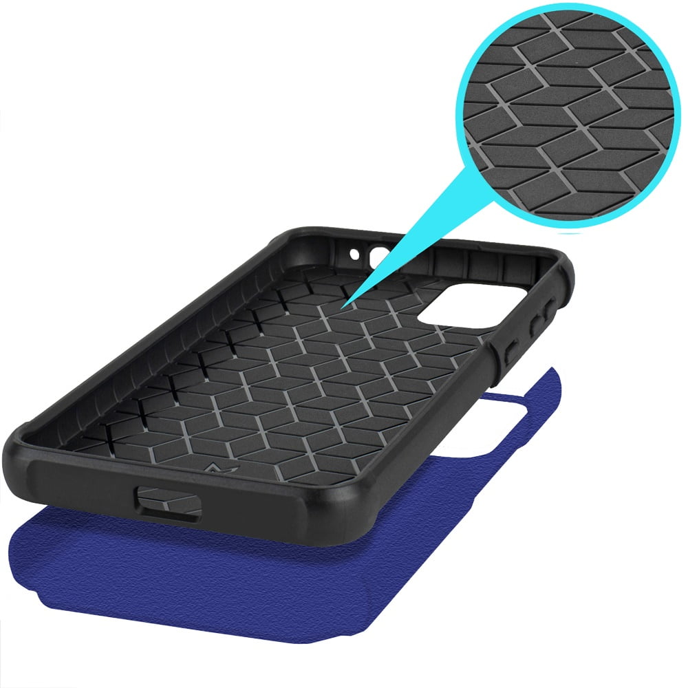 For Nokia C300 N155DL, G100 N150DL Tough Strong Hybrid Ring Stand Case ...