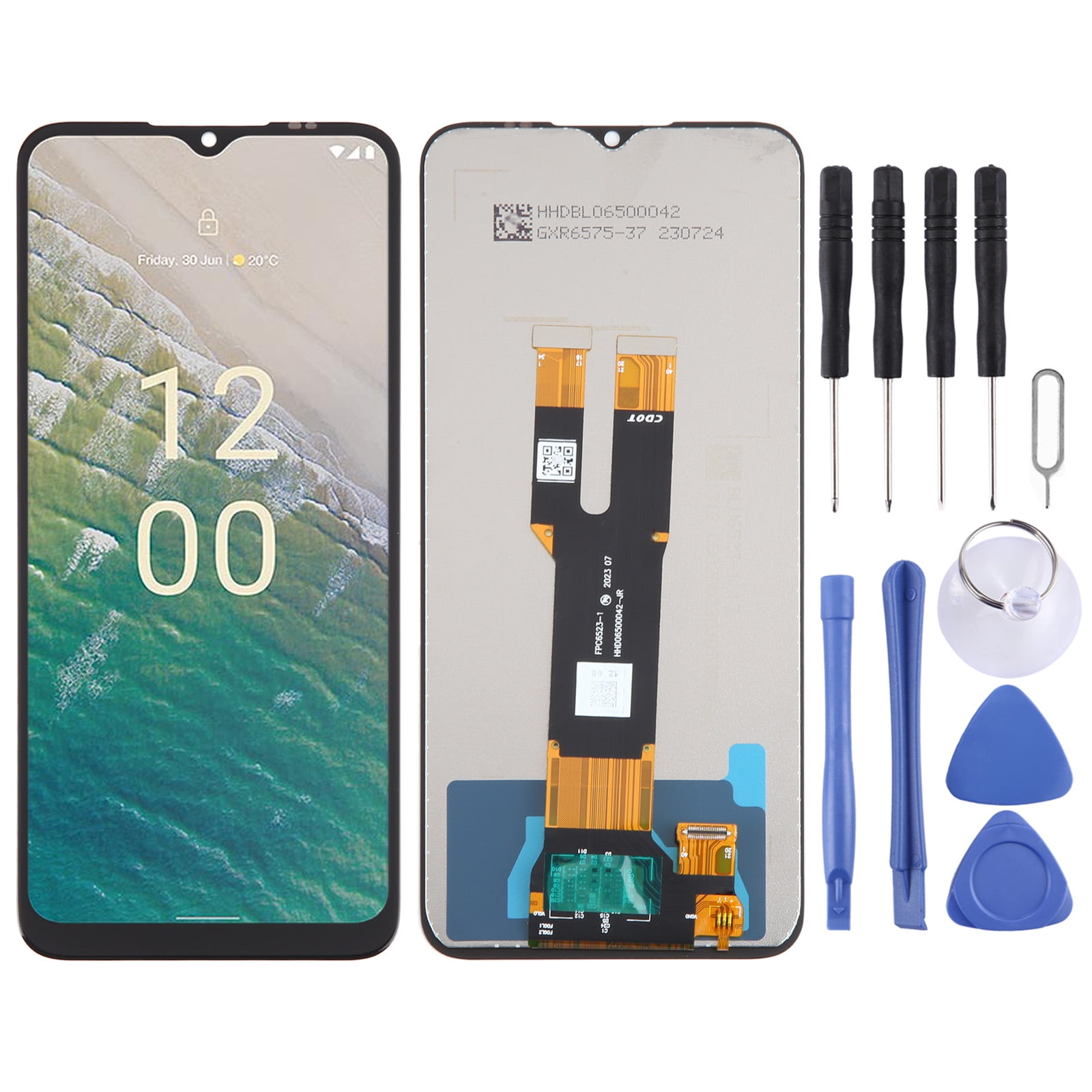 For Nokia C32 OEM LCD Screen with Digitizer Full Assembly - Walmart.com