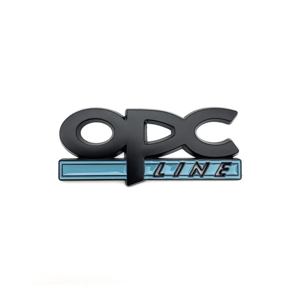 For OPC Line Emblem Front Grille Badge Tail Stickers Logo For Opel ...