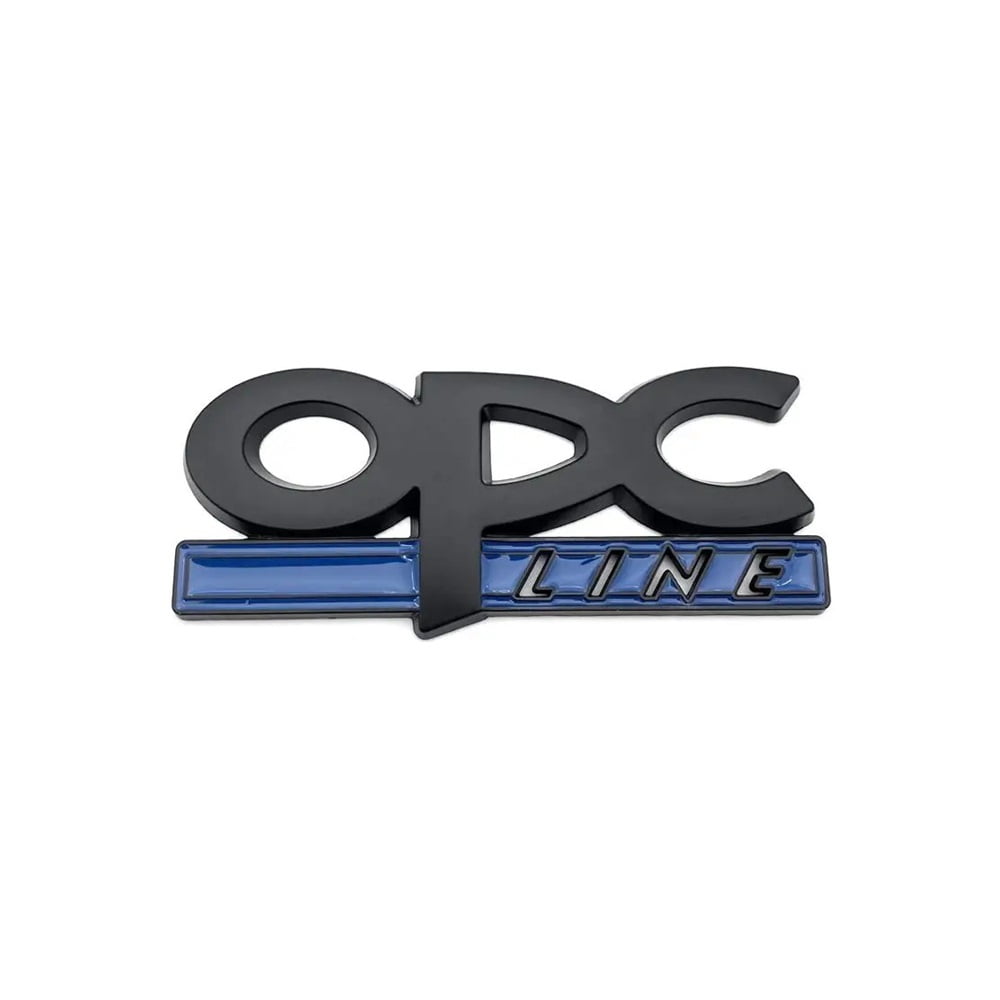 For OPC Line Emblem Front Grille Badge Tail Stickers Logo For Opel ...