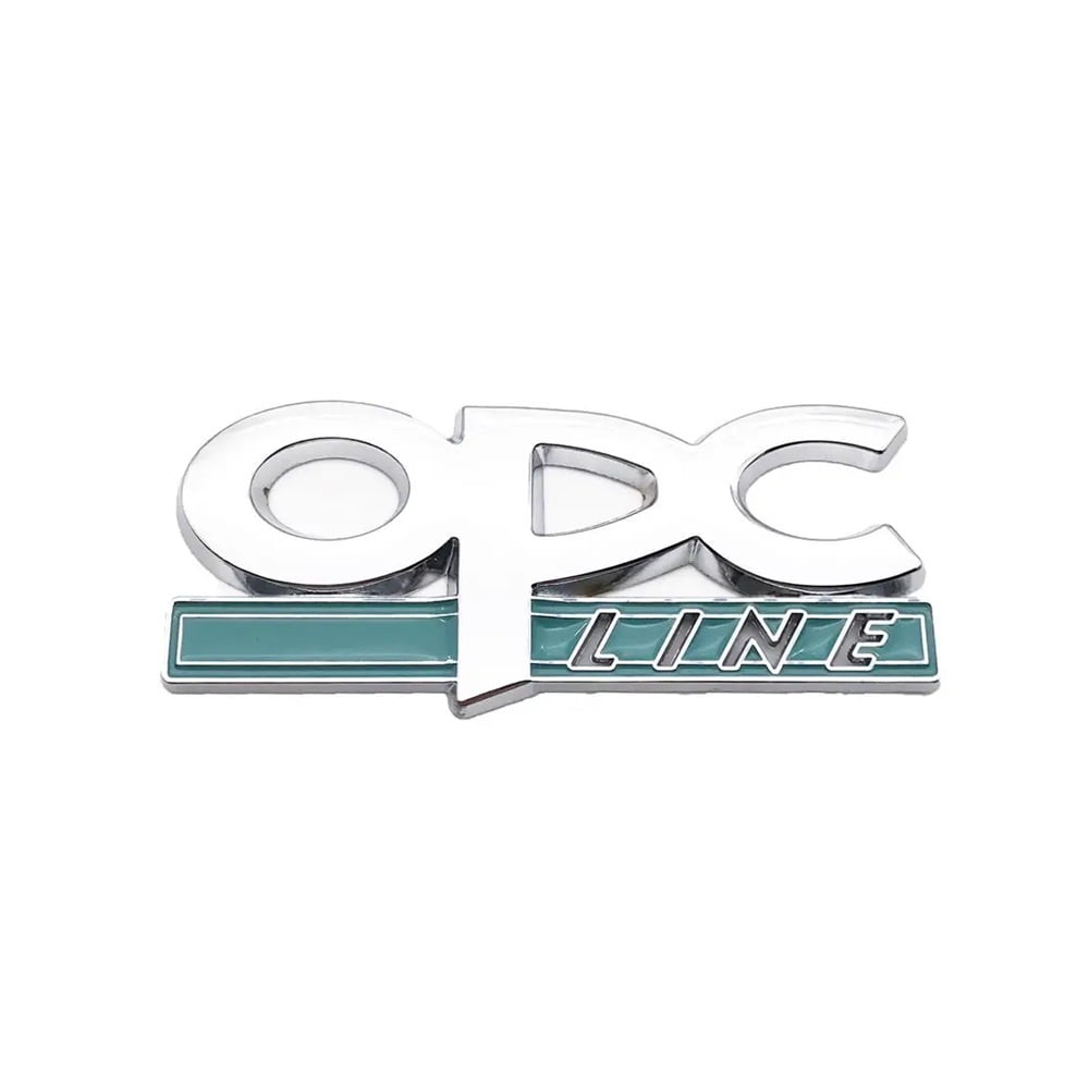 For OPC Line Emblem Front Grille Badge Tail Stickers Logo For Opel ...