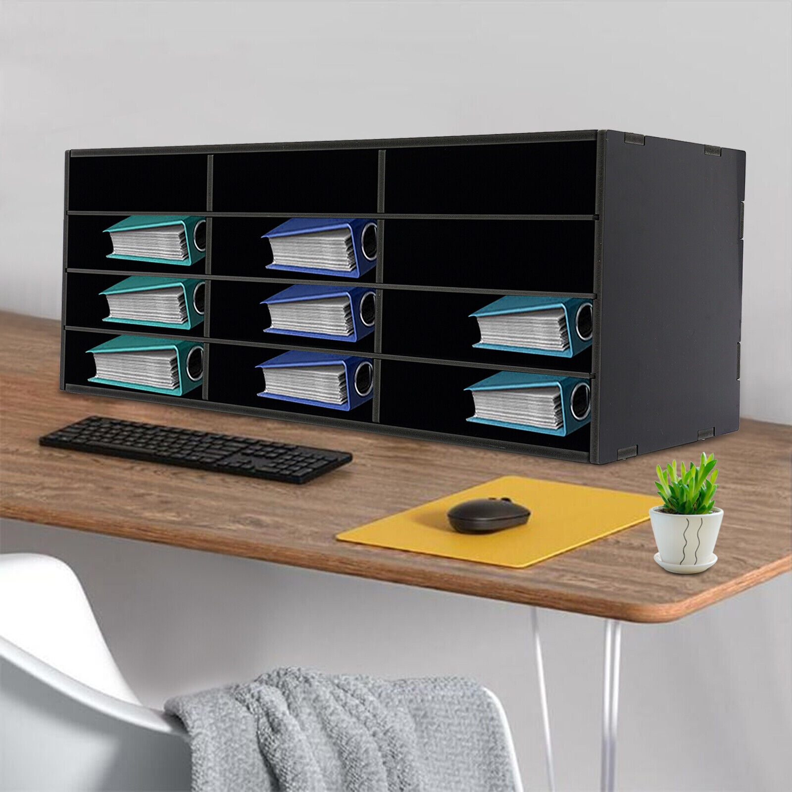 For Office School Countertop Rectangular Modern Mail Sorter Organizer ...
