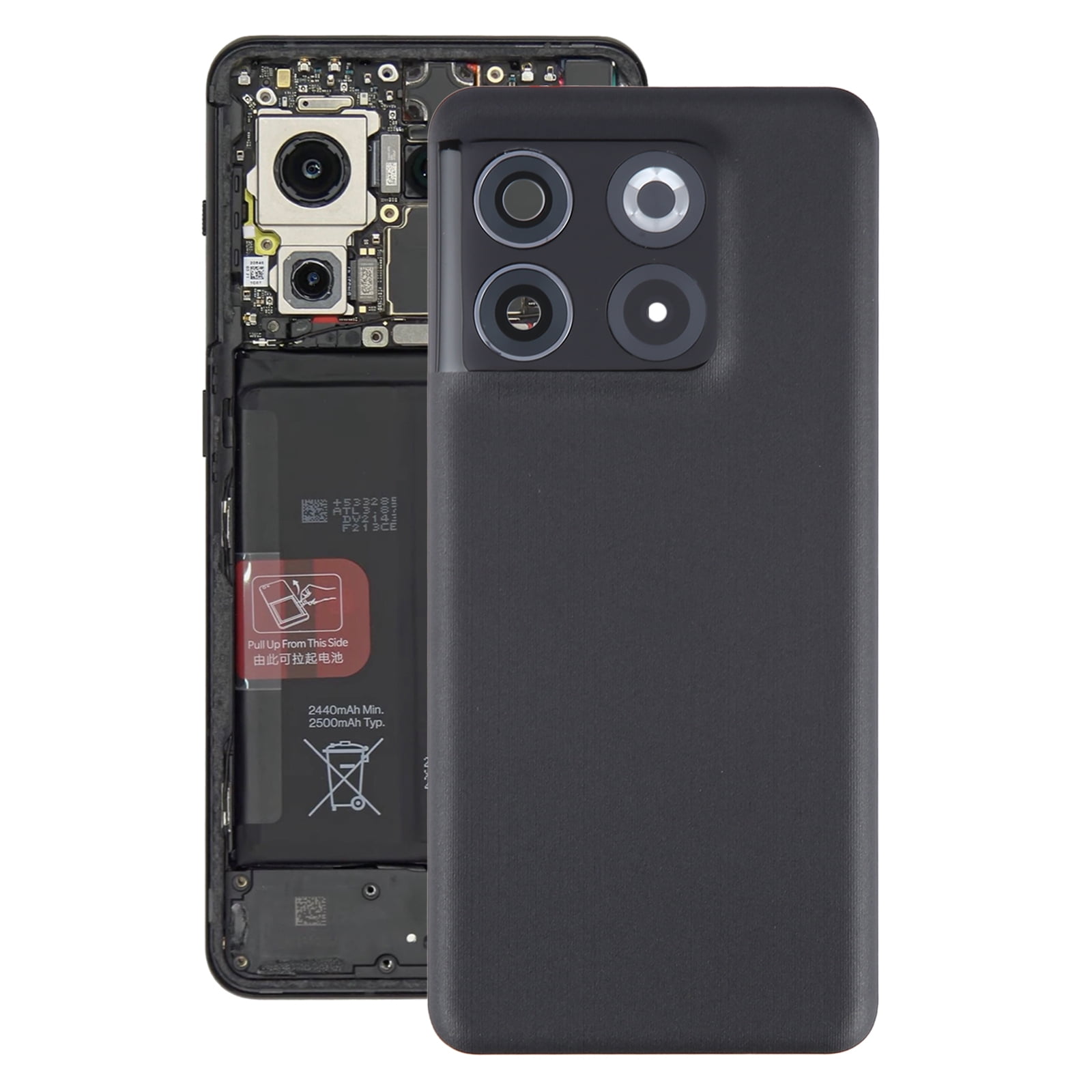 For OnePlus 10T Battery Back Cover with Camera Lens Cover - Walmart.com