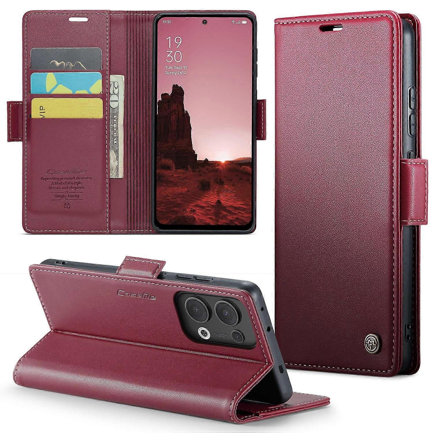 For Oppo Reno13 5G (Global) Case CASEME 023 Series RFID Blocking ...