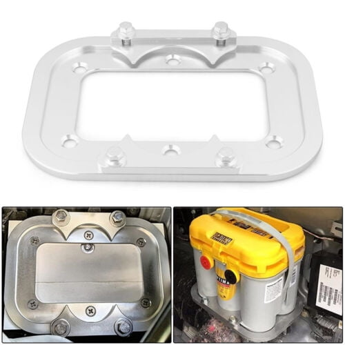 For Optima Battery 34/78 Billet Aluminum Battery Relocation Tray Hold ...