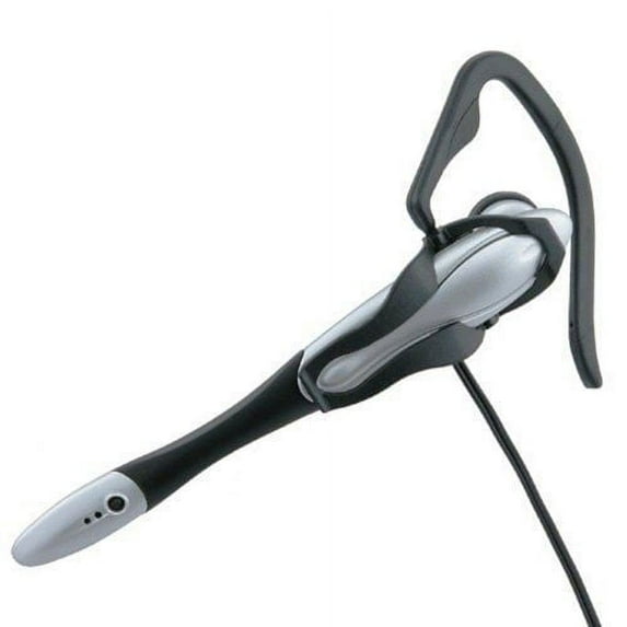 For PC Laptop Skype VOIP with Microphone Mic Headset Headphone Silver 3 ...