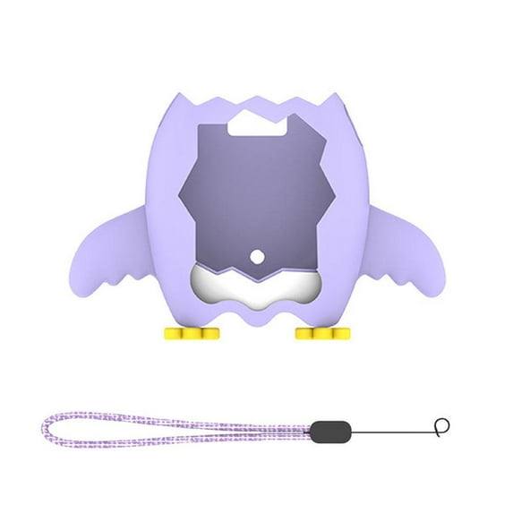 For Paradise Case, Cute Penguin Silicone Protective Cover with Lanyard ...