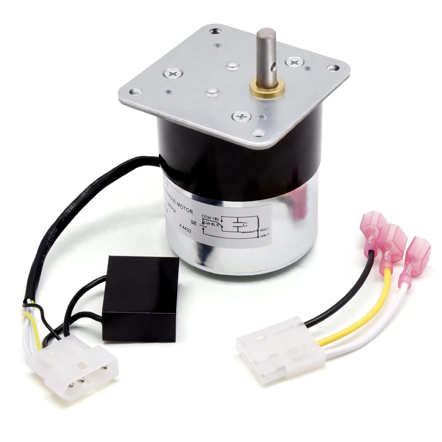 For PelPro & Pleasant Hearth Synchronous Auger Feed Motor, 2 RPM ...