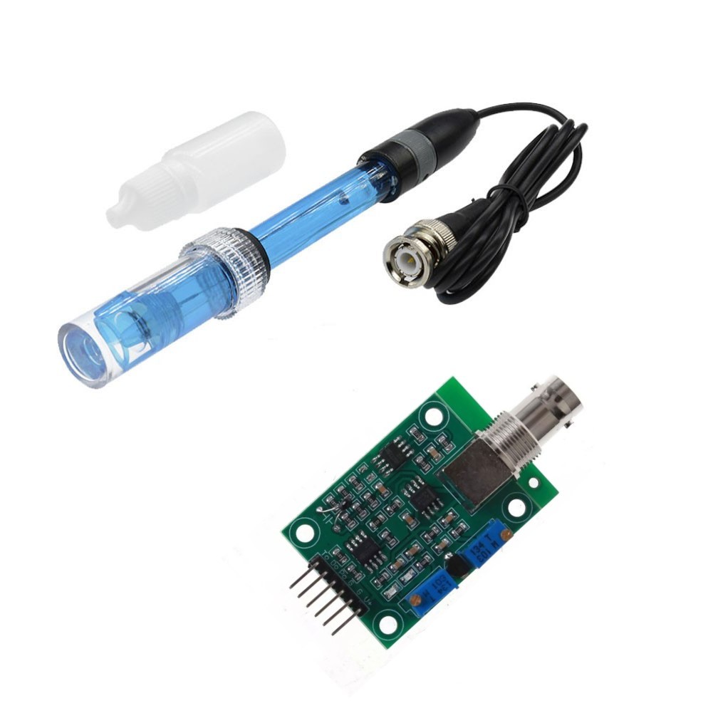 For Ph Module Ph Value Detection Sensor Electrode Probe Ph Regulator Ph0-14 B3235 - Walmart.com