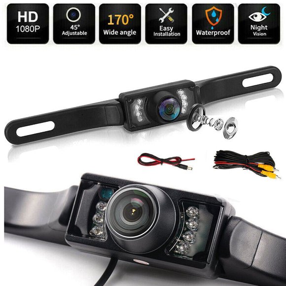 License Plate Backup Cameras in Backup Camera Types - Walmart.com