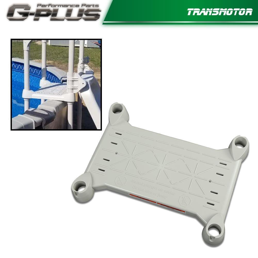 For Platform Above Ground Swimming Pool Step Grey NEW - Walmart.com