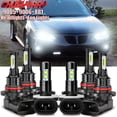 CHUSYYRAY LED Headlights Hi/Lo + Fog Lights for Pontiac Grand Prix 2004 ...