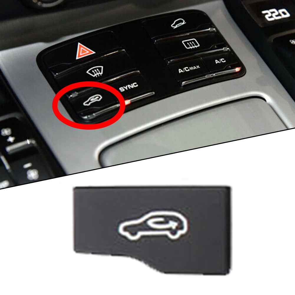 For Porsche Cayenne Macan Panamera Central Console Button Cover (NO.5 ...