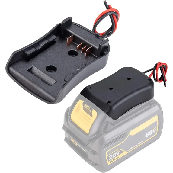 For Power Wheel Battery Adapter for DeWALT 60V Max Dock Power Connector ...
