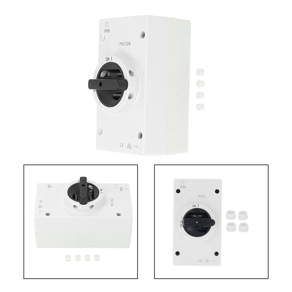 For Pv Dc Isolator Switch 1200V 4P Solar Panel Switch 20A/32A Optional ...