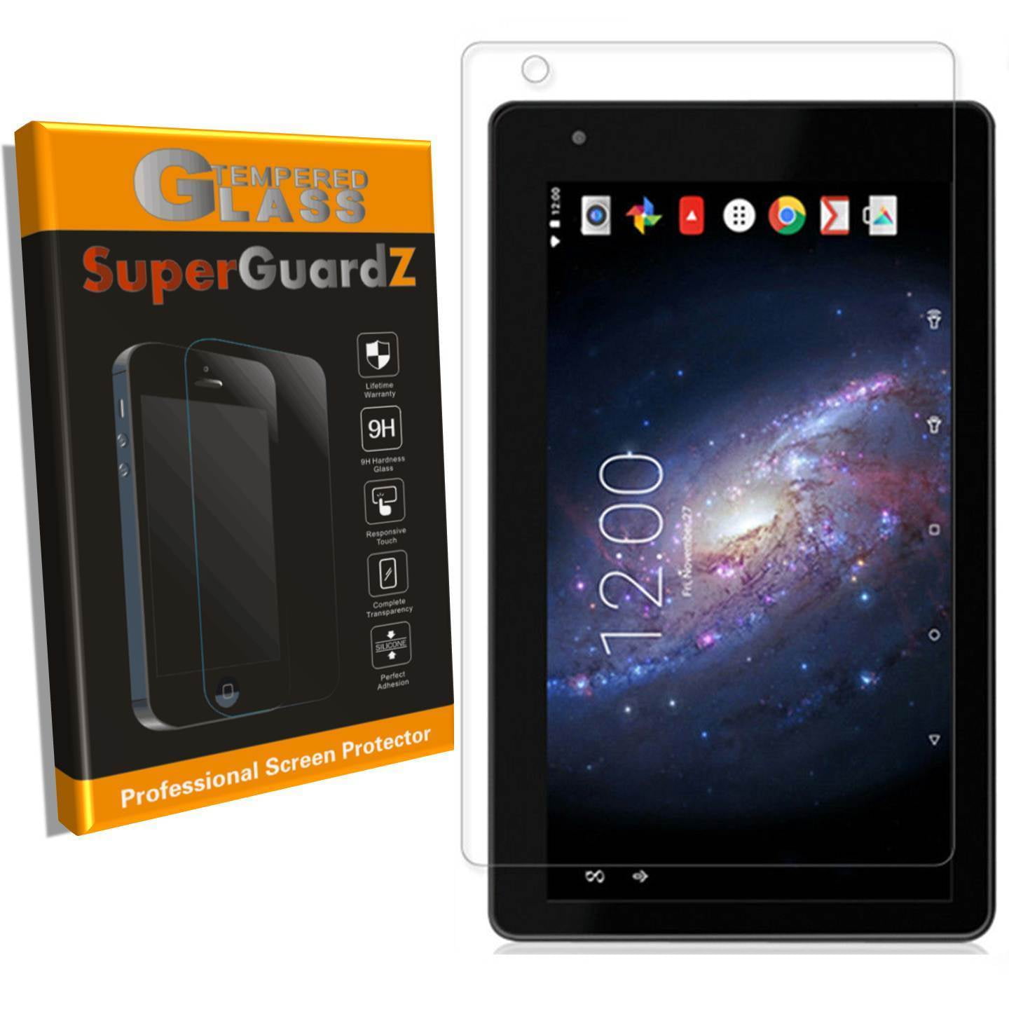 [2-Pack] RCA Voyager II 7" (RCT6773W22B) SuperGuardZ Screen Protector ...