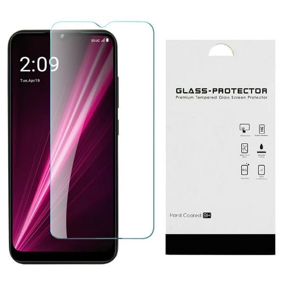 For T-Mobile REVVL 6X PRO 5G 2023 3x Tempered Glass Screen Protector ...