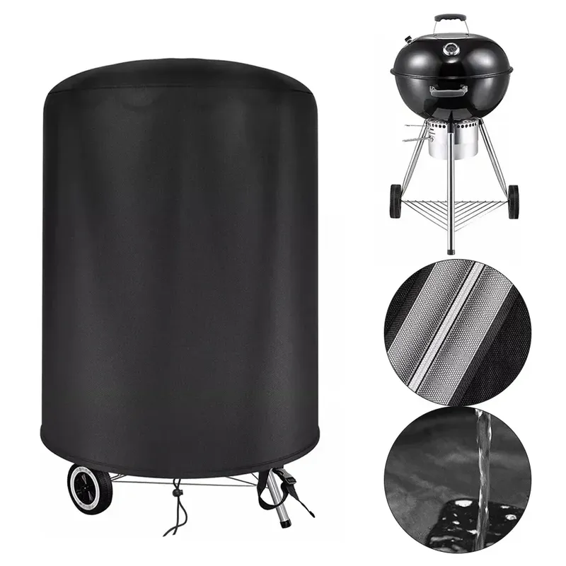 For Raweao Kettle BBQ Cover For Weber 57Cm Waterproof Barbecue Cover ...