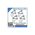 For Razor Dirt Quad Wheel Spacer Kit 3" Wider Front 2" Wider Rear, 24v ...