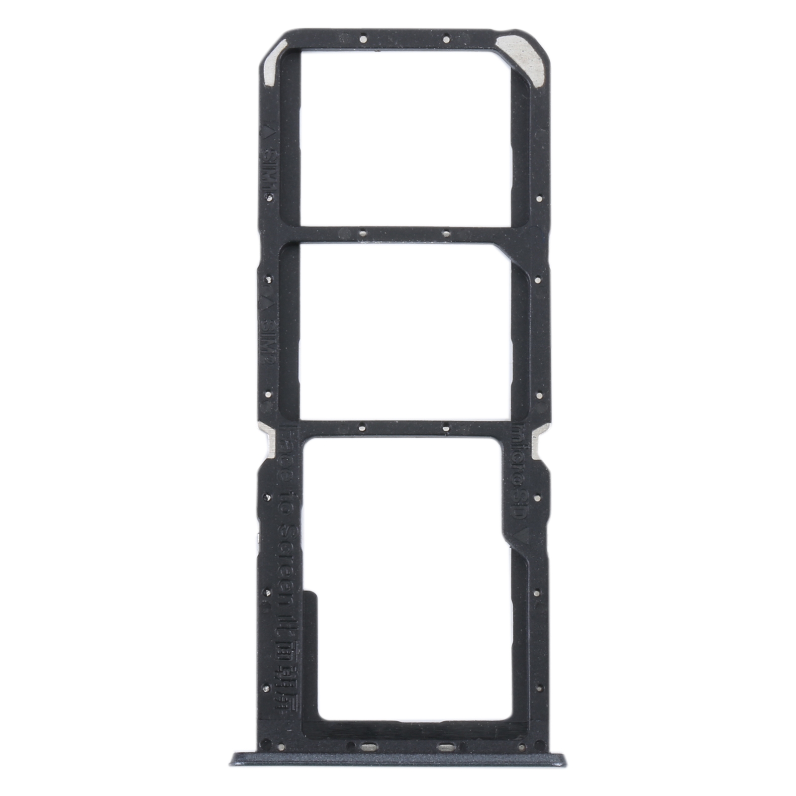 For Realme C30 SIM Card Tray + SIM Card Tray + Micro SD Card Tray ...