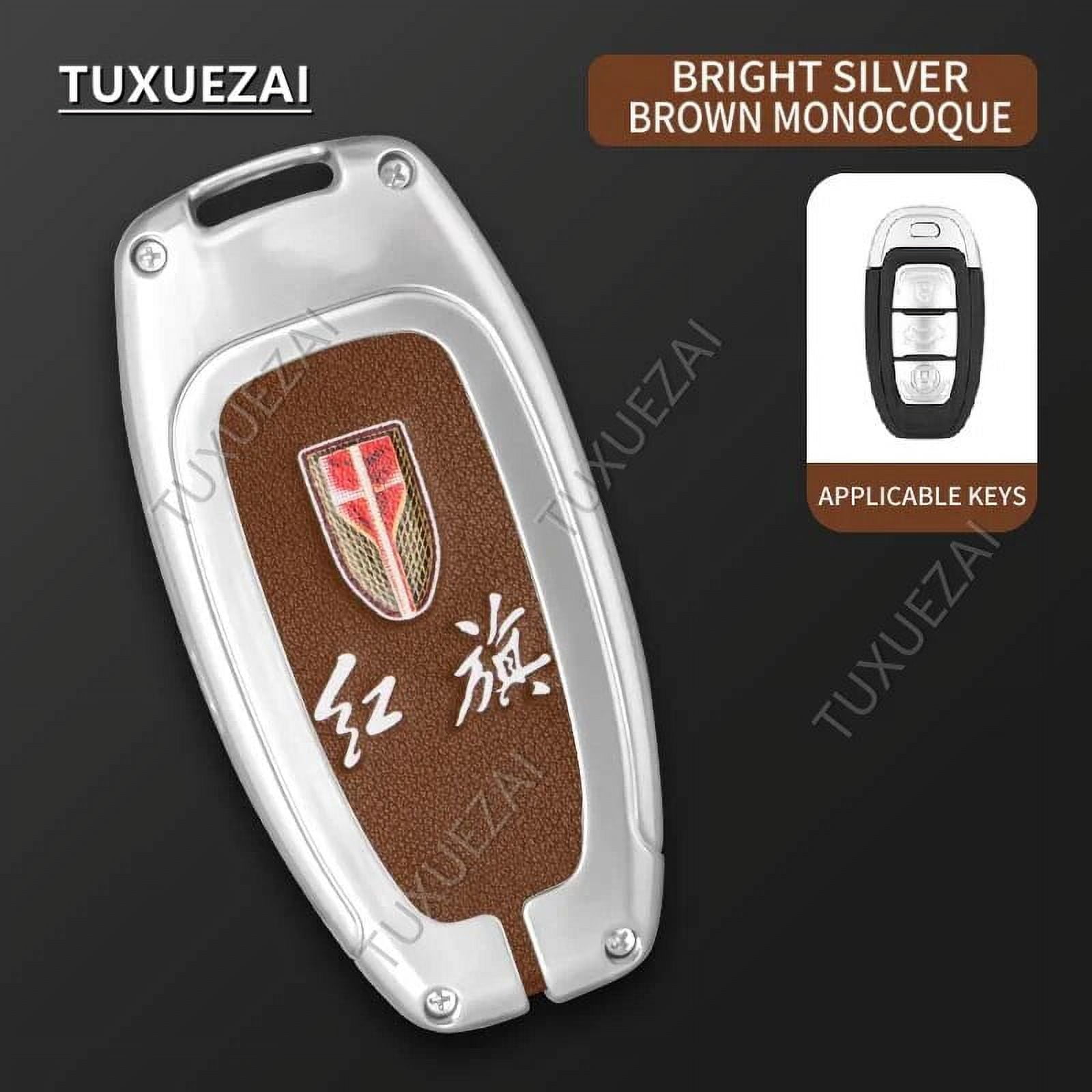 For Red Flag Hongqi C 3 Button Key Case EQM5 H7 E-QM5 E-HS3 Shell Car Key Case Car Key Protector ...