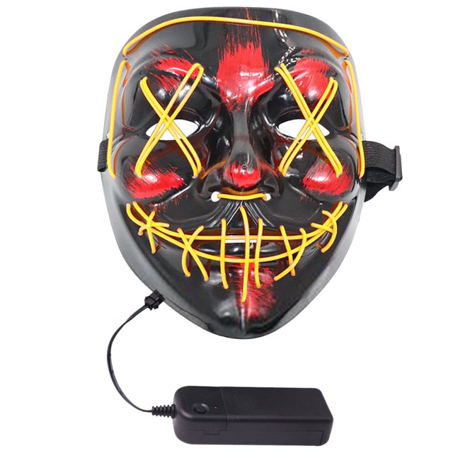 For Role Playing Party For Kids and Men Fun Tech Glowing Hood Cold ...