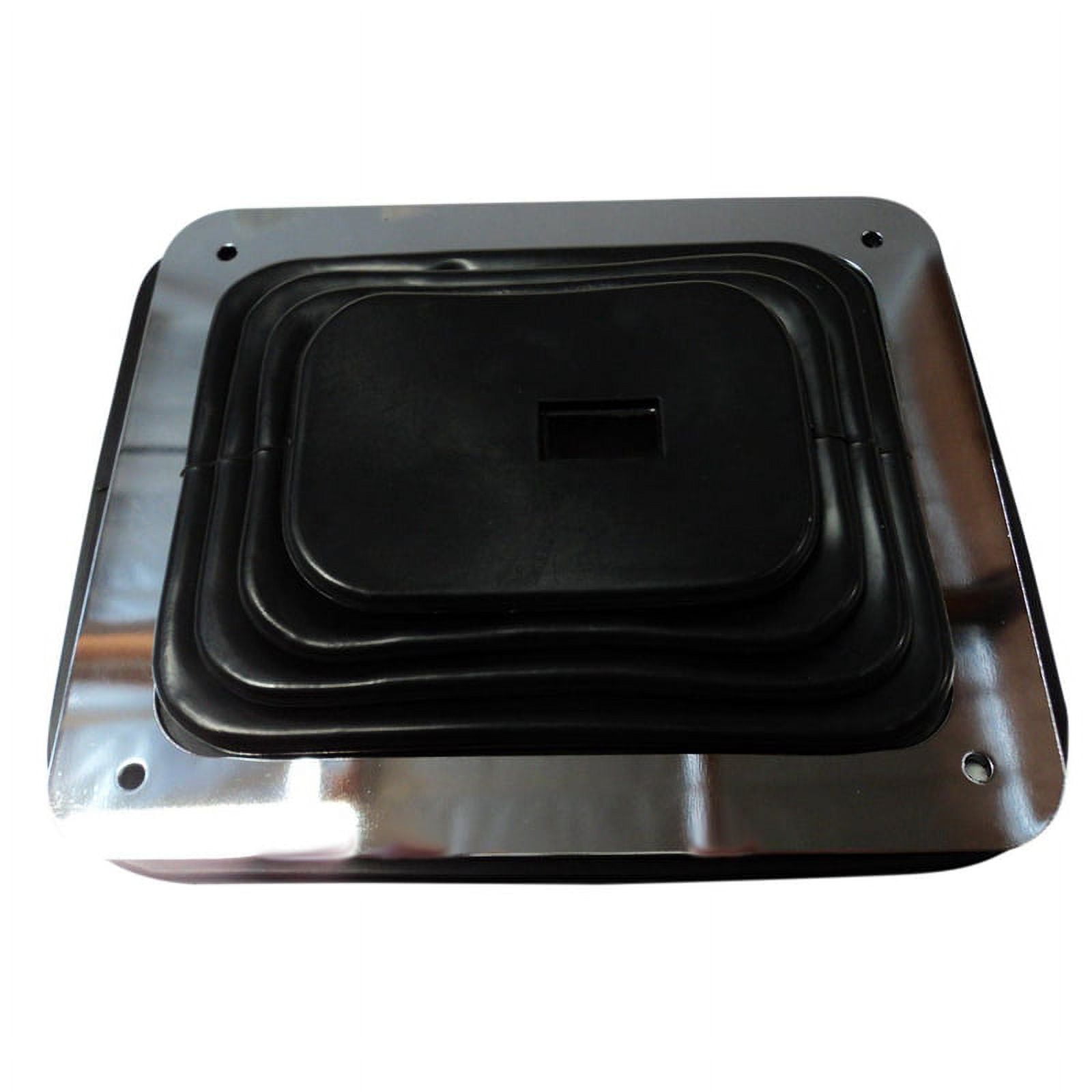 For Rubber Shifter Boot With Chrome Plate 5 5/8 Inch X 6 3/4 Inch ...