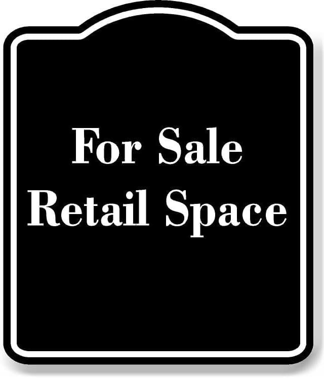 For Sale Retail Space BLACK Aluminum Composite Sign 20''x24'' - Walmart.com