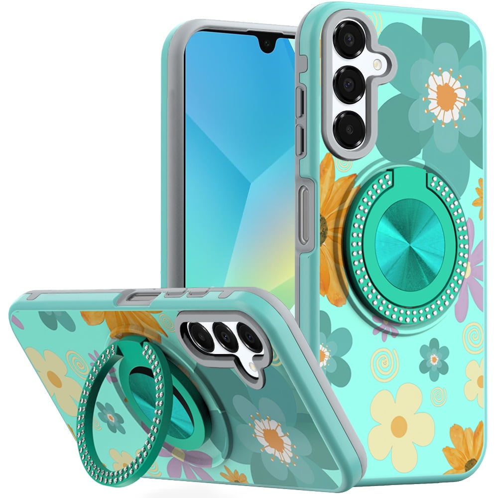 For Samsung A16 5G Metal Diamond CD Pattern Design Matte Finished ...