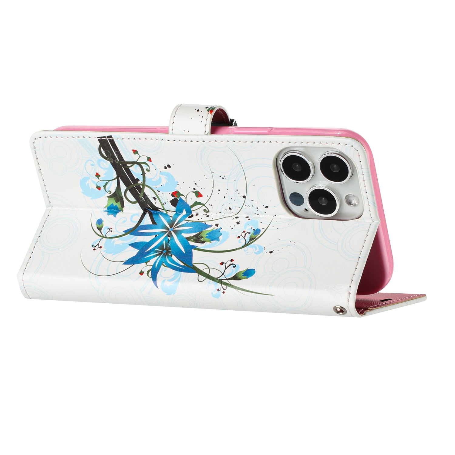 For Samsung A25 5G Case Design Phone Wallet Card Wrist-strap + Tempered ...