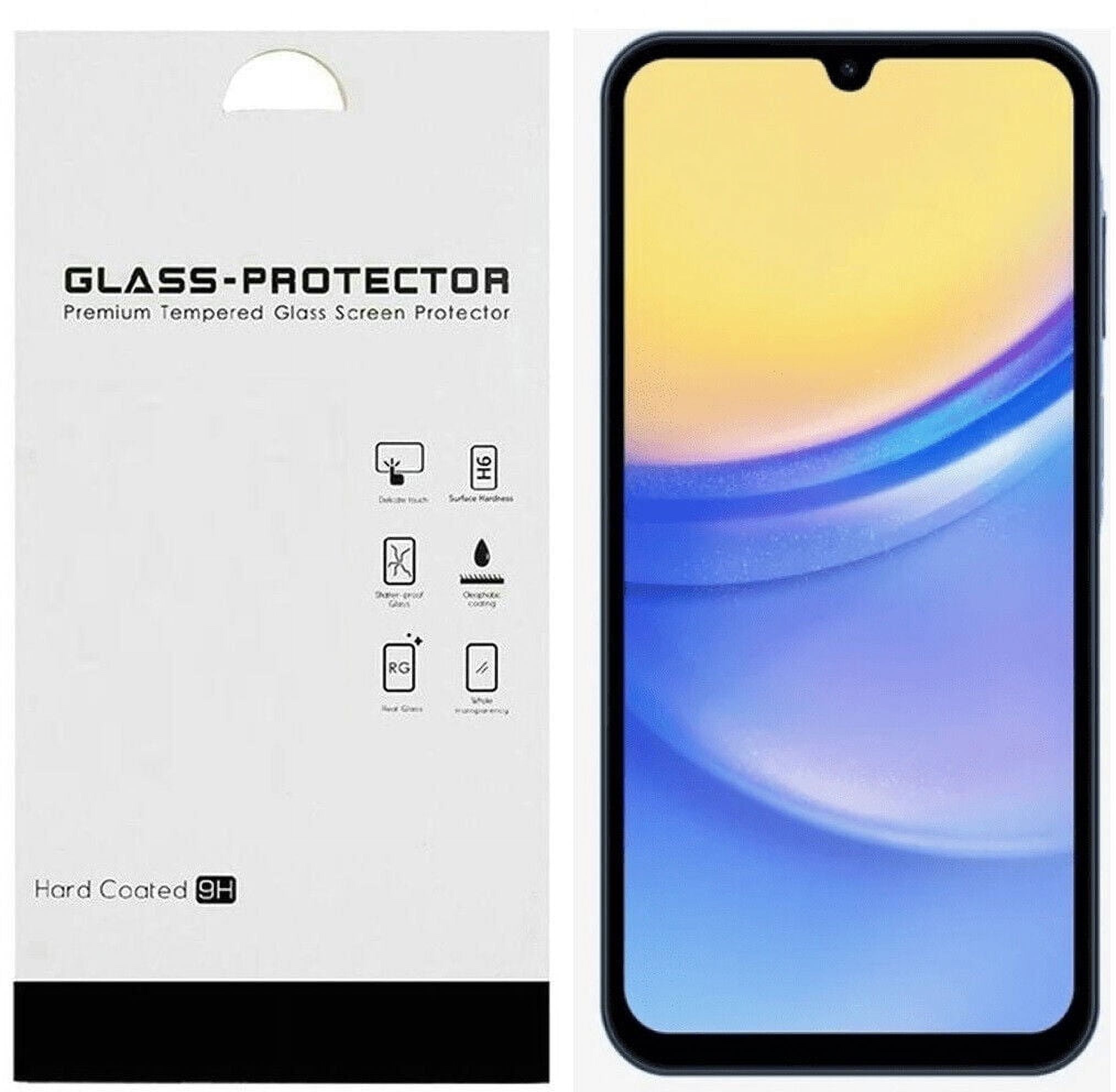 For Samsung Galaxy A15 5G S156V 3x Tempered Glass Screen Protector ...