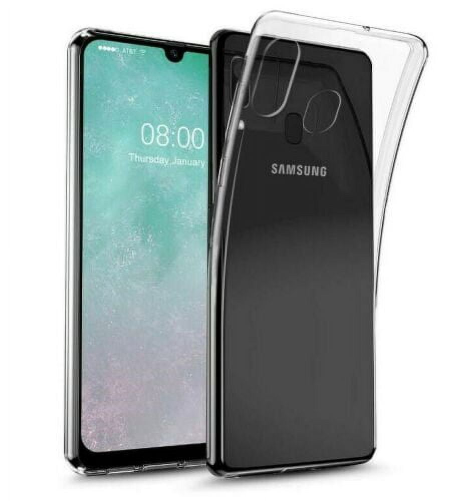 For Samsung Galaxy A20 Case, Clear TPU Protective Cover Armor, Shock ...
