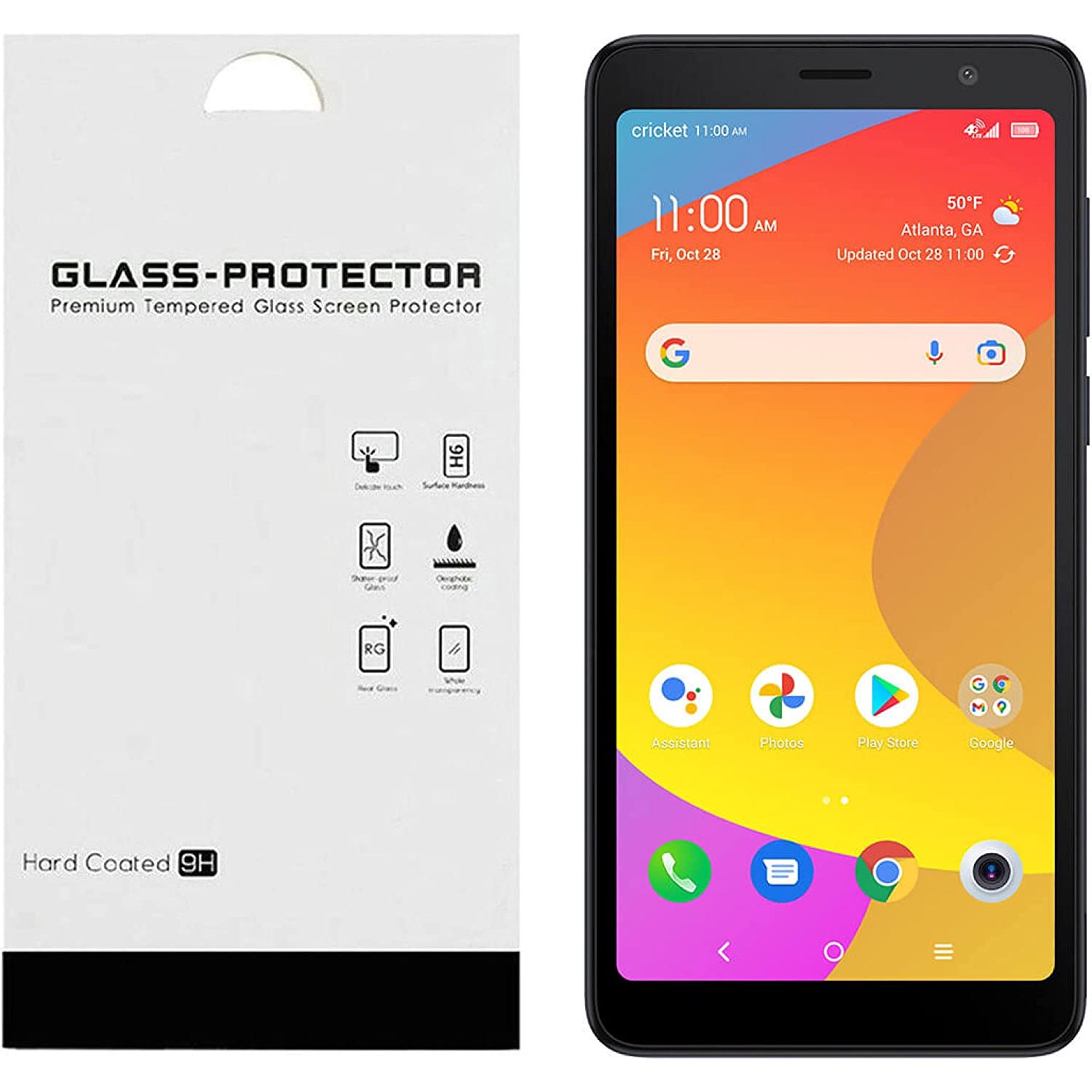 For Samsung Galaxy A24 4G 1x Tempered Glass Screen Protector - Walmart.com