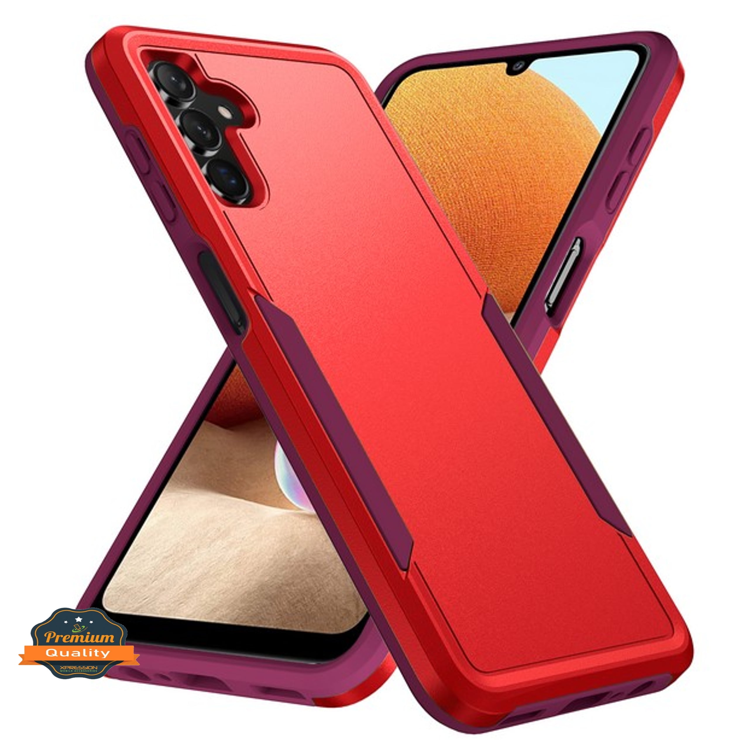 For Samsung Galaxy A35 5G Hybrid Bumper Rugged Dual Layer Heavy-Duty ...