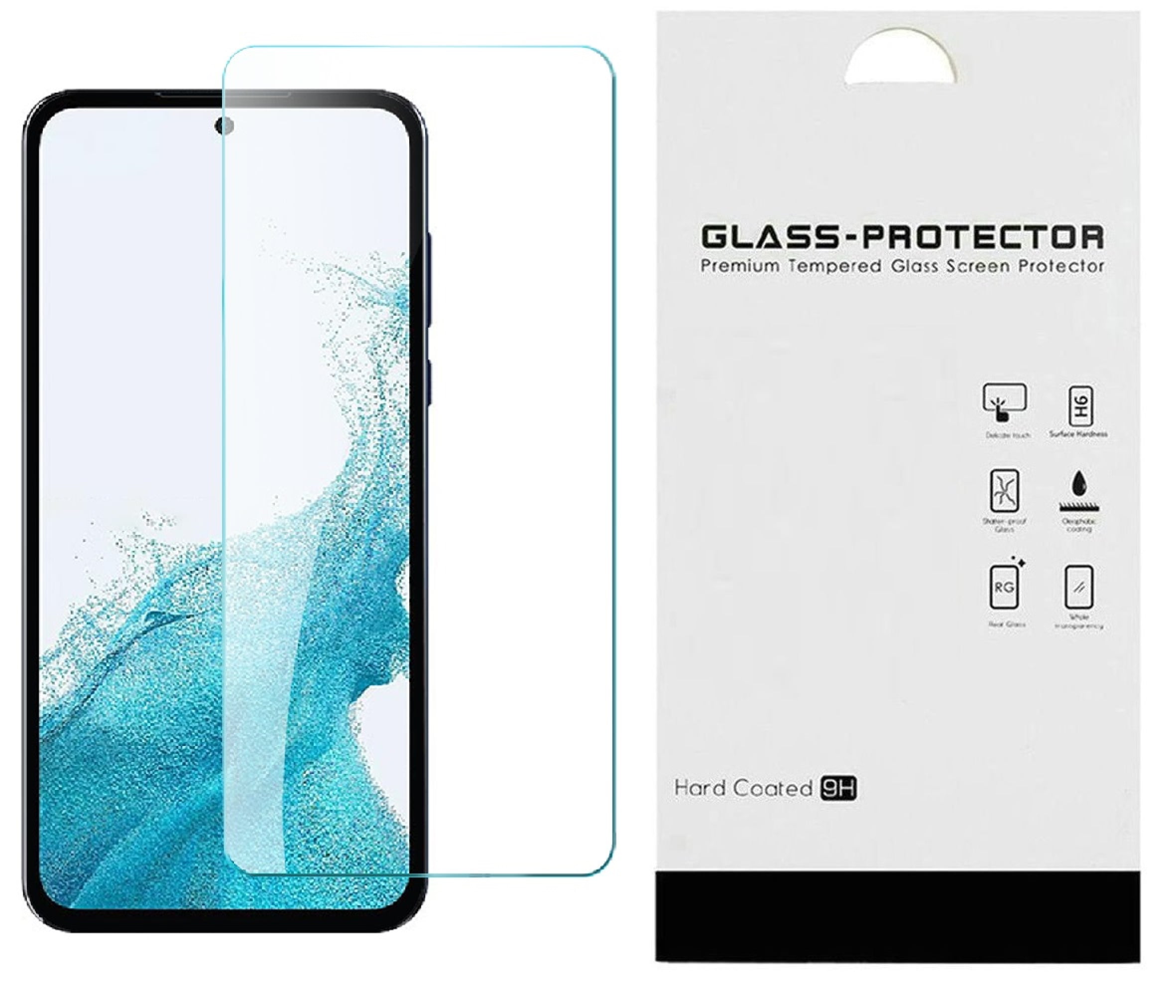 Belldandy Heaven Samsung Galaxy A54 5G Tempered Glass Screen Protector ...