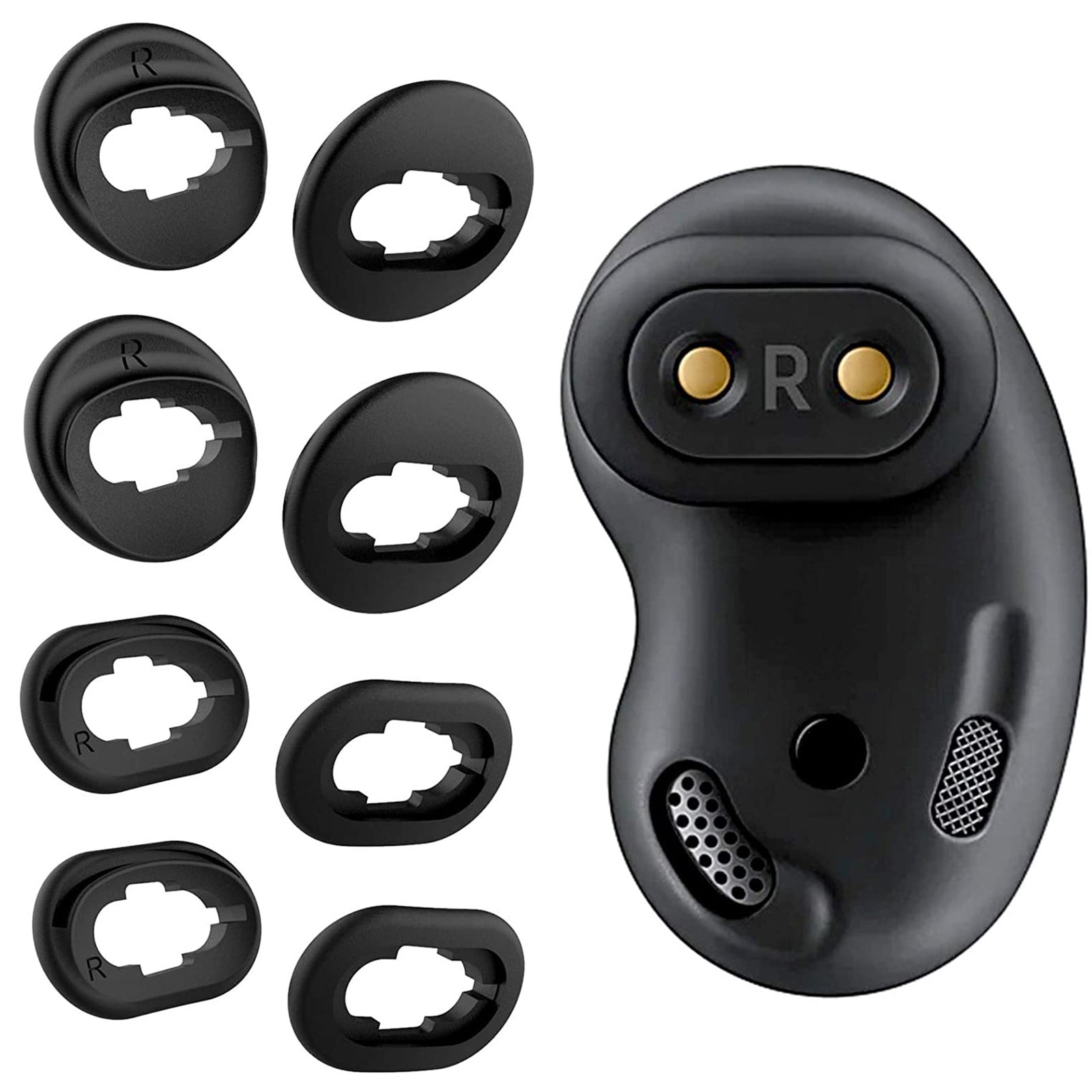 For Samsung Galaxy Buds Live Bluetooth Headset Washable Eartips ...