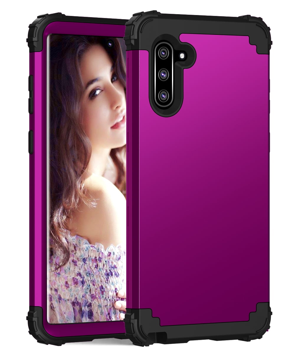 For Samsung Galaxy Note 10 Case, Dual Layer Slim Heavy Duty Hybrid ...