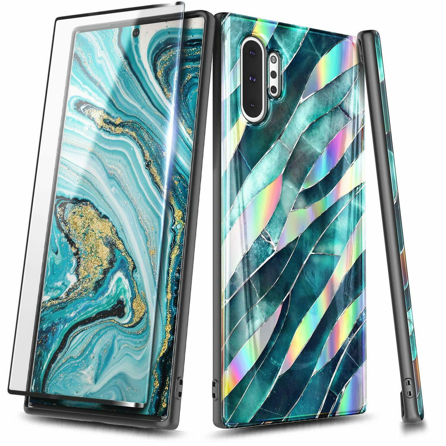 For Samsung Galaxy Note 10 Case, with HD Film Screen Protector (Full ...