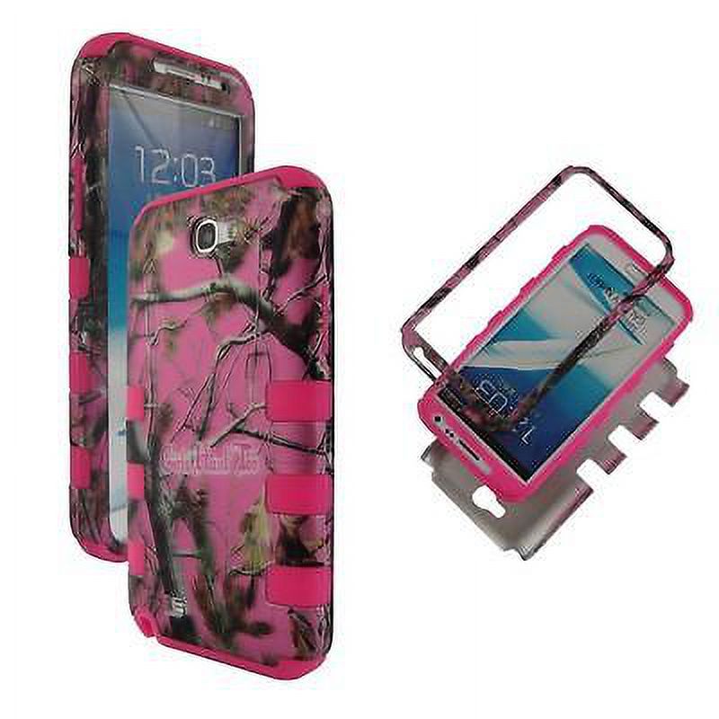 For Samsung Galaxy Note 2 II N7100 Hybrid Drop Protective Shock Proof ...