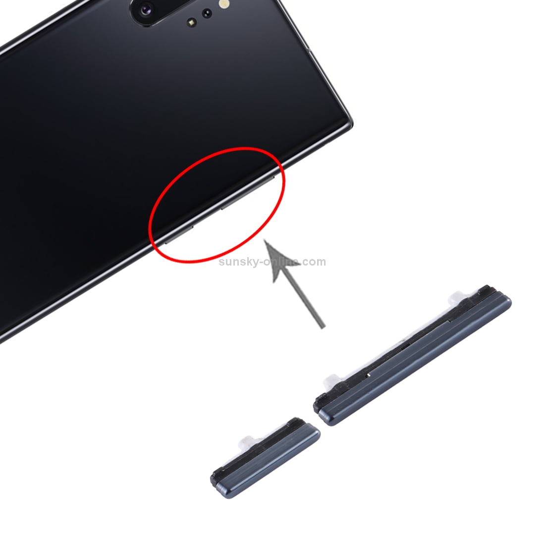 For Samsung Galaxy Note10+ Power Button and Volume Control Button ...