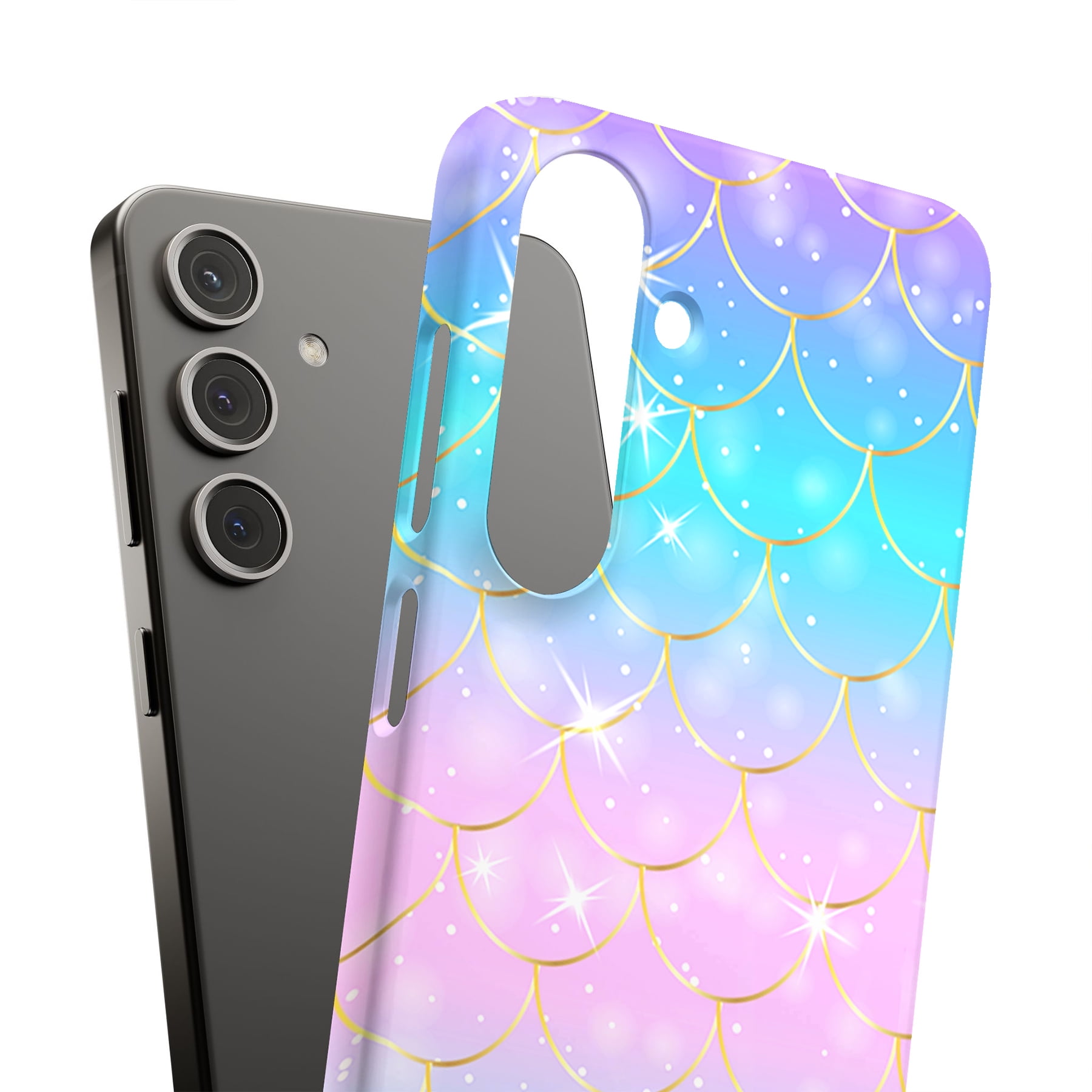 For Samsung Galaxy S20 FE, Hard Shell, Fish Scales 1 Print, USA ...