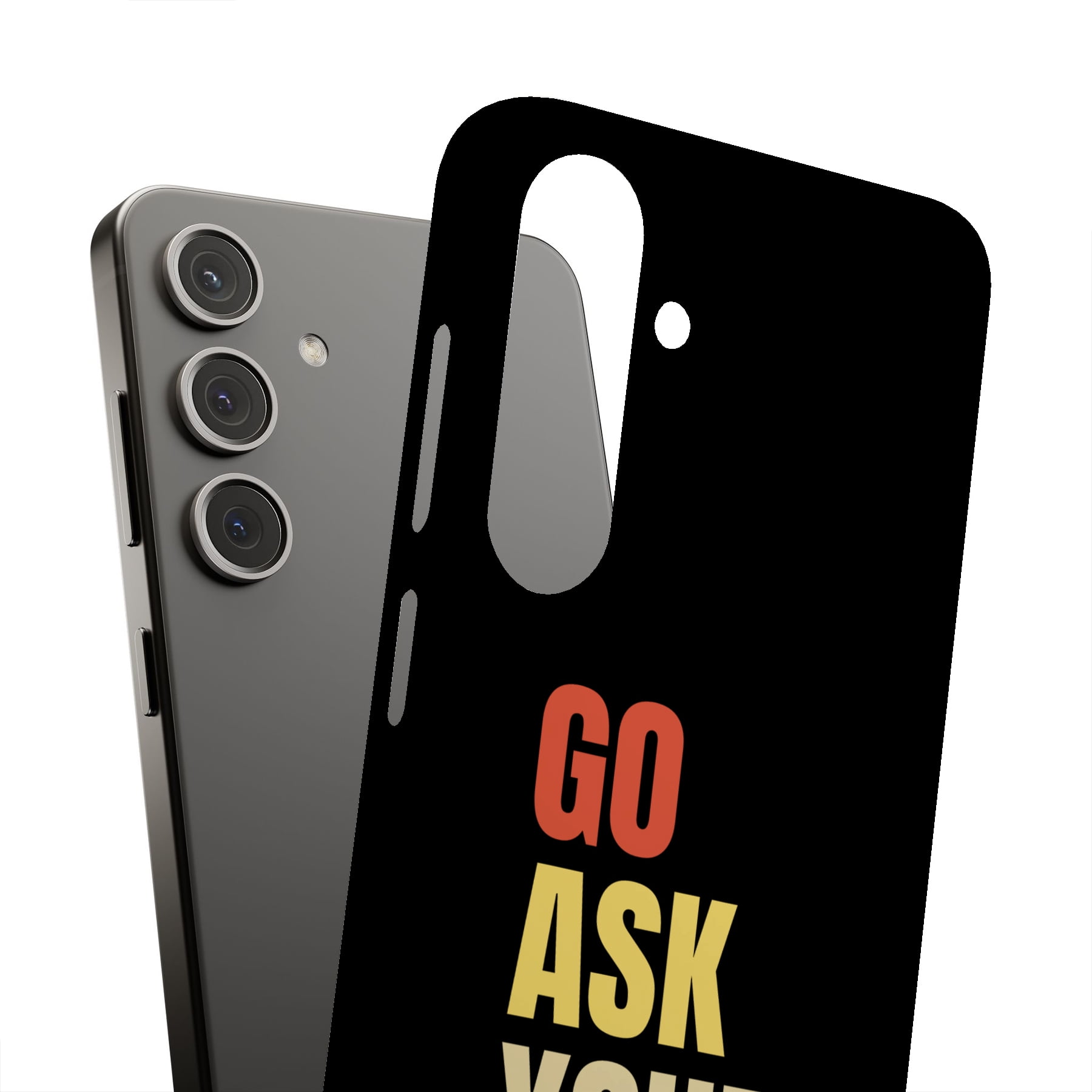 For Samsung Galaxy S20 FE, Hard Shell, Go Ask Your Mom Print, USA ...