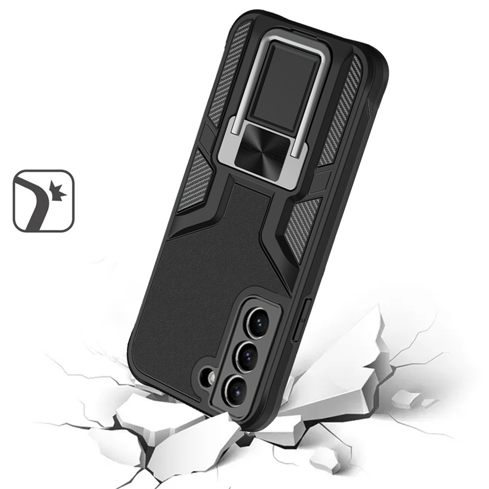 For Samsung Galaxy S21 Plus Shockproof [Military-Grade] with Metal ...