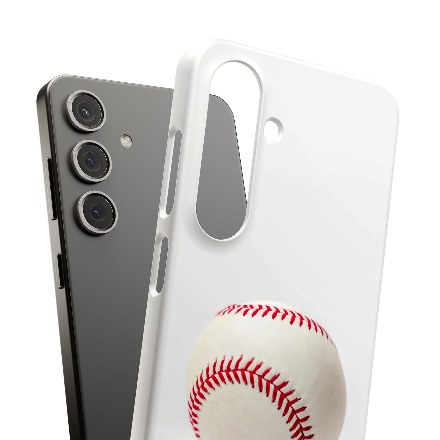 For Samsung Galaxy S21 Ultra, Hard Shell, Baseball Sport Print, USA ...