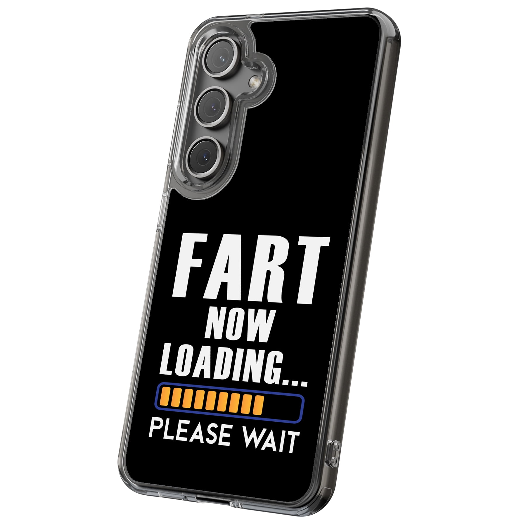 For Samsung Galaxy S21 Ultra, Hybrid Clear, Loading Fart Print, USA ...