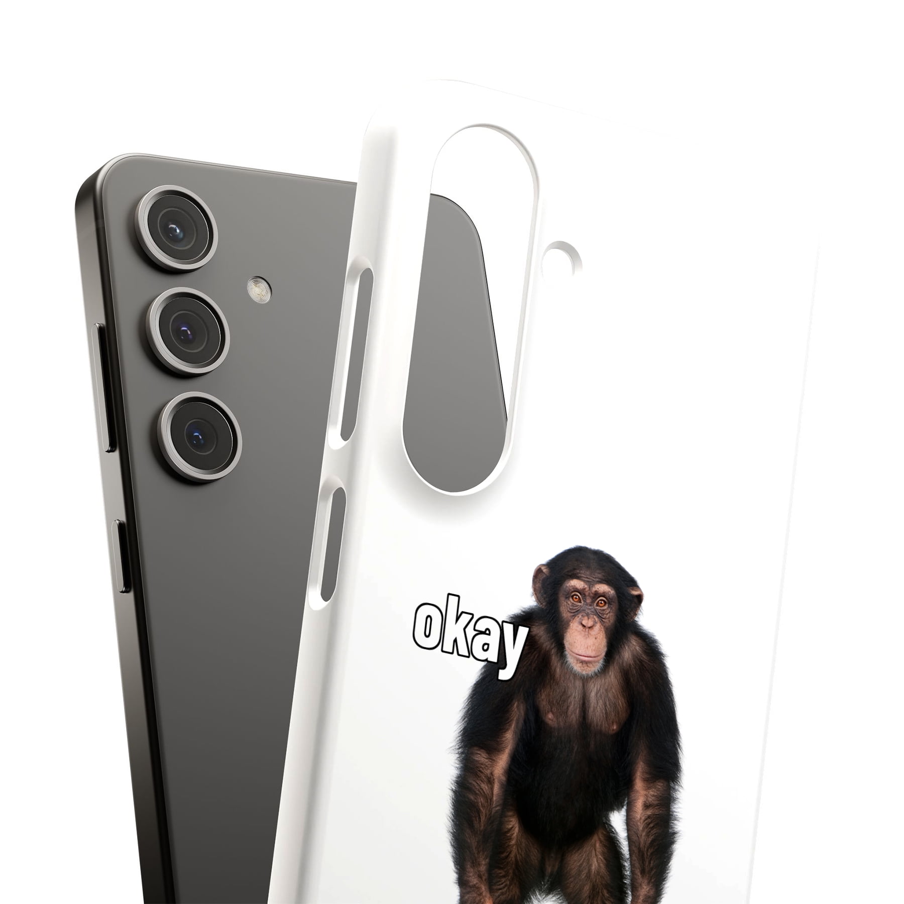 For Samsung Galaxy S22, Hard Shell, Funny Meme Okay Print, USA ...